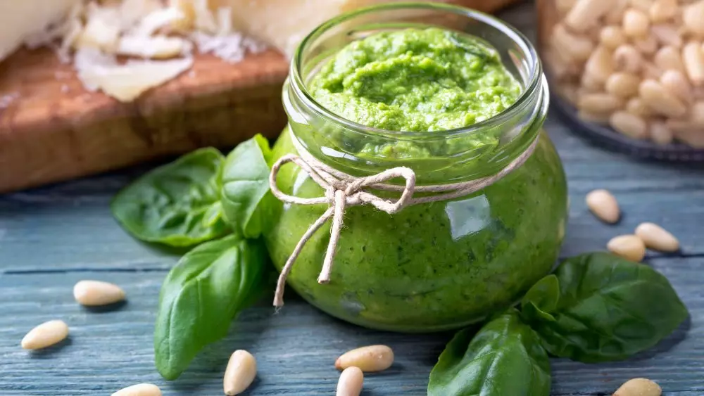 Pesto en bocal