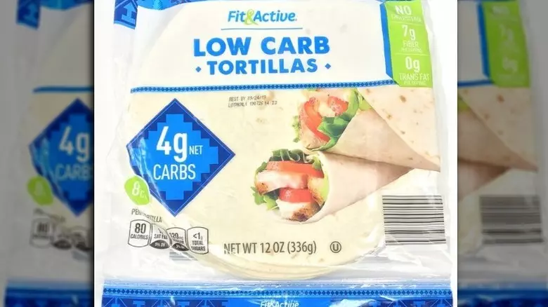 Aldi low carb tortillas phukusi