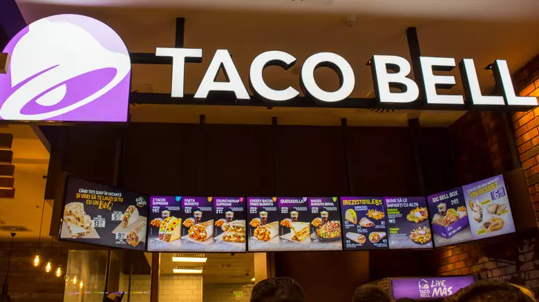 Menuja Taco Bell