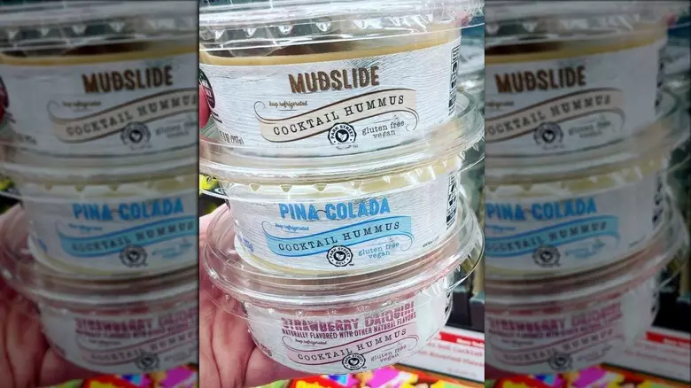 Aldi cocktail desert hummus tubs