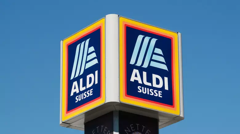 Aldi гадна талын тэмдэг