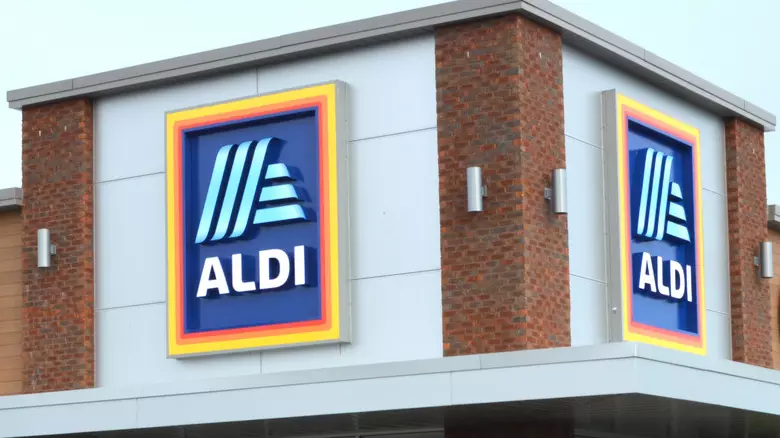 Aldi butikfasado