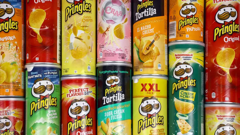 Sabores internacionales de Pringles