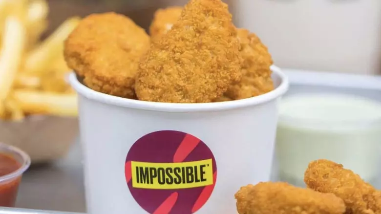 Nuggets tat-tiġieġ Impossible Foods