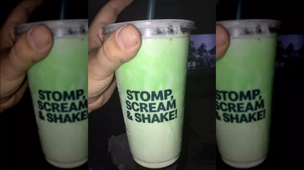 Shamrock shake