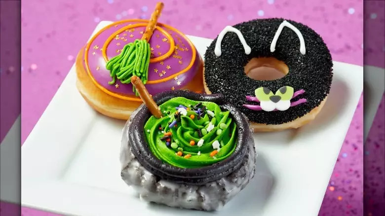 Krispy Kreme Хэллоуин темасындагы пончиктер