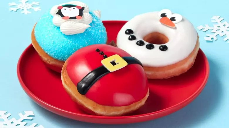 Krispy Kreme ၏ Let It Snow Collection တွင် Festive Donuts အသစ် ၃ ခု ပါဝင်ပါသည်။ 27939_2