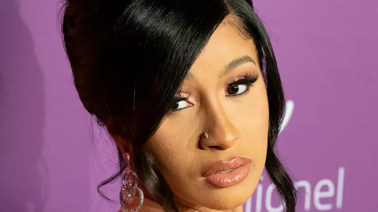 Cardi B close-up