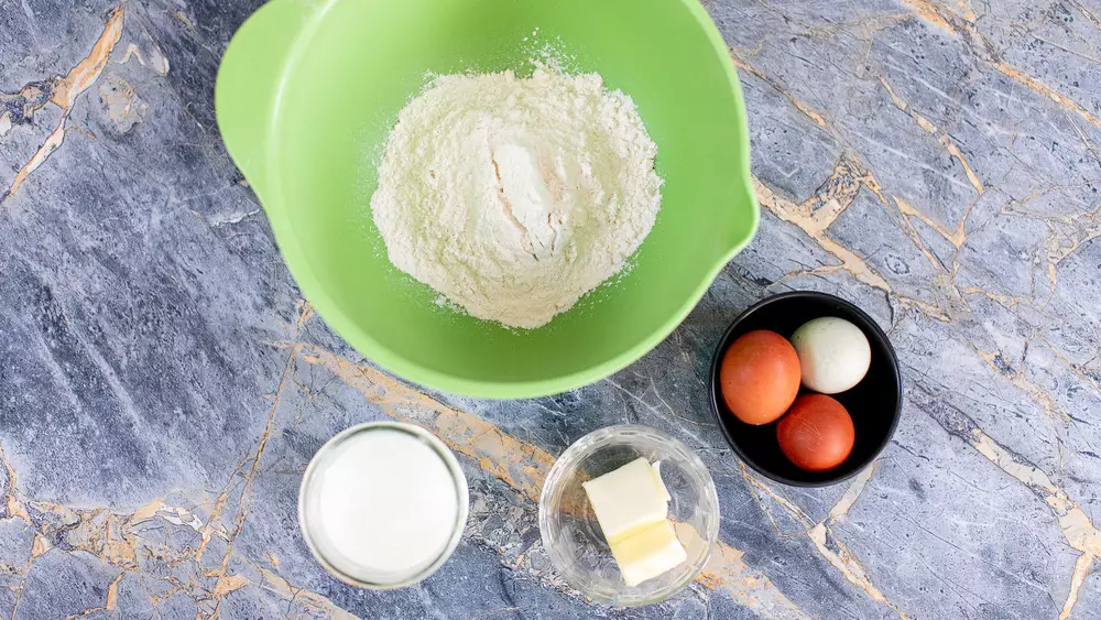 crepe ingredients sa counter