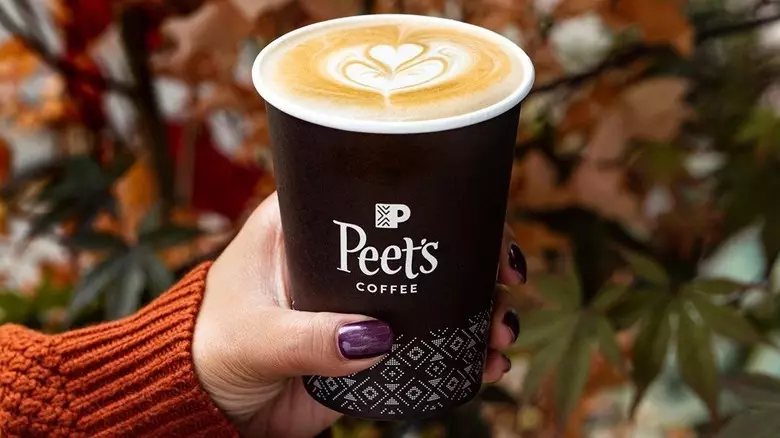 I-Peet's Coffee & Tea pumpkin latte