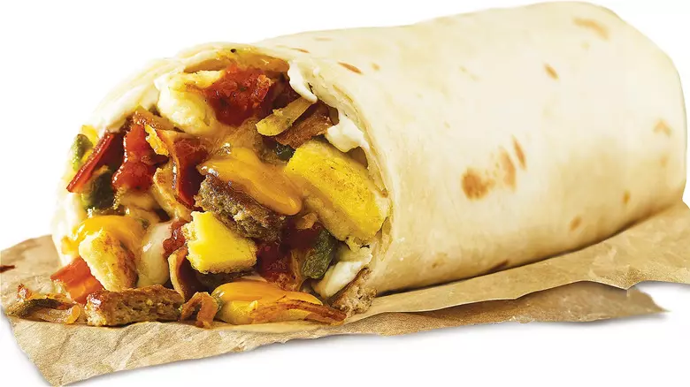 „Einstein Bros. Big Breakfast Burrito“.