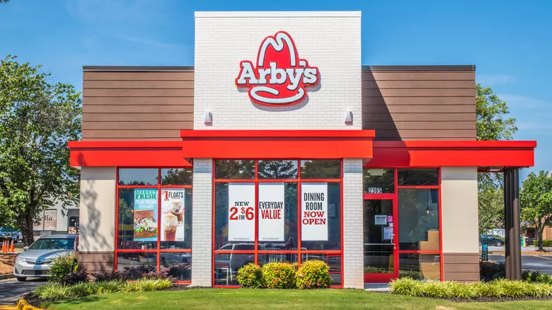 Exterior do restaurante Arby's