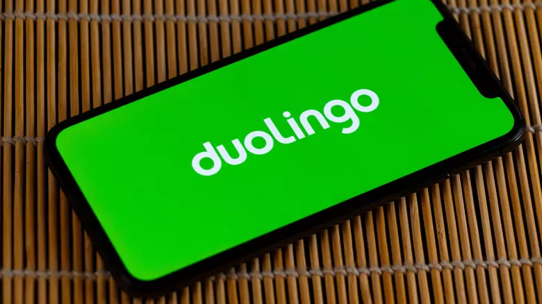 Duolingo am Telefon