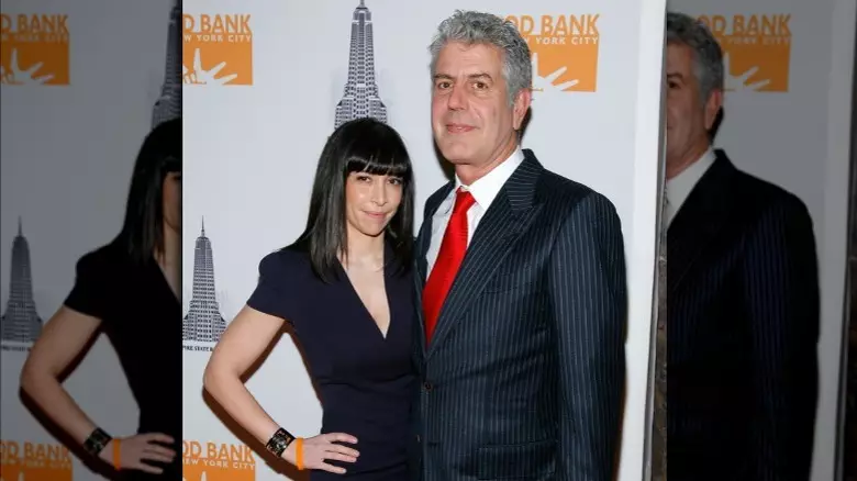 Anthony Bourdain và Ottavia Busia