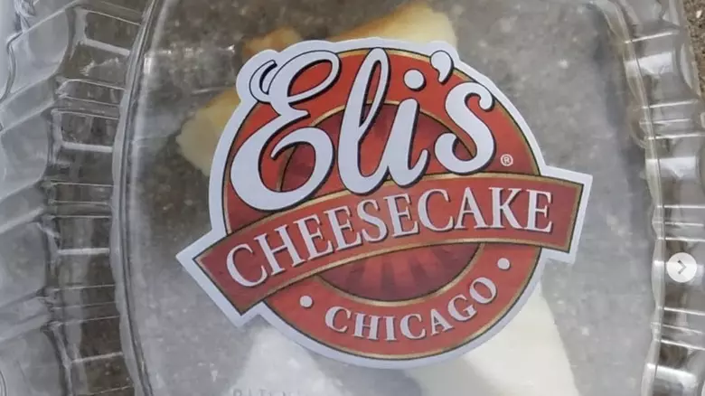 Eli's Cheesecake clamshell box