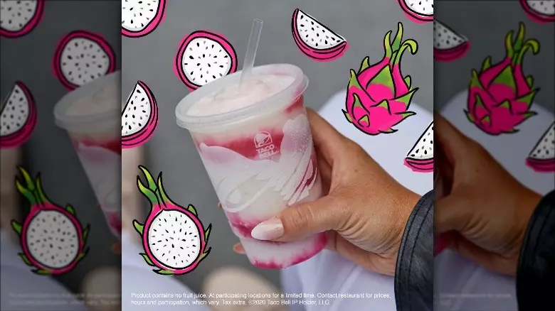 Nag-freeze ang dragon fruit sa Taco Bell