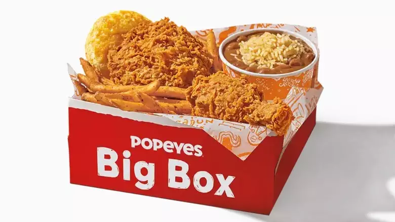 Popeyes 5 $ grosse boîte