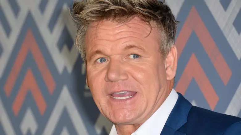 Gros plan Gordon Ramsay