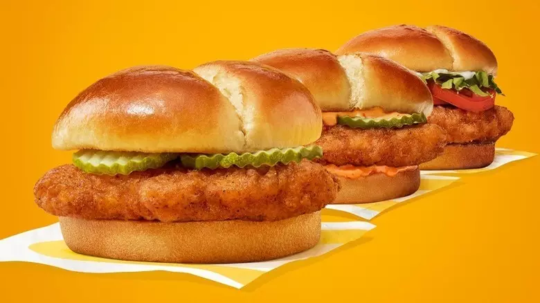 Sandwich au poulet frit McDonald's