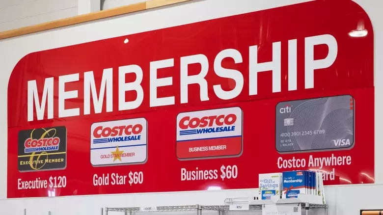 Comhartha ballraíochta Costco