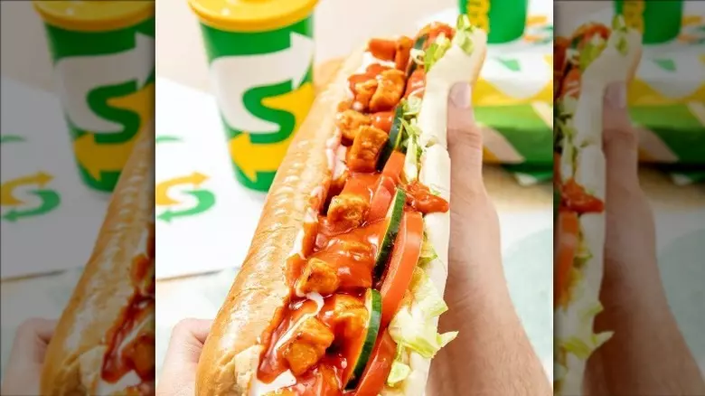 podzemna željeznica buffalo chicken sub