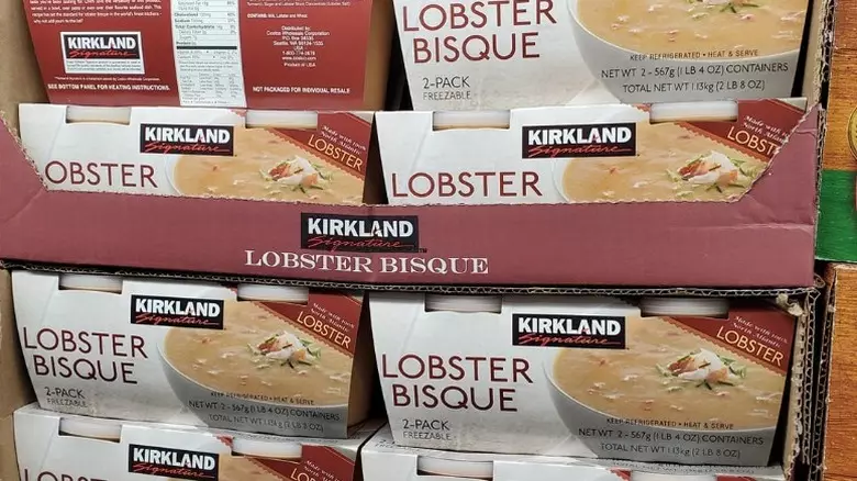 costco Lobster bisque