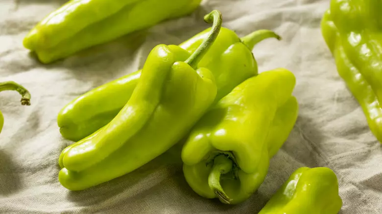 Green Cubanelle pepper