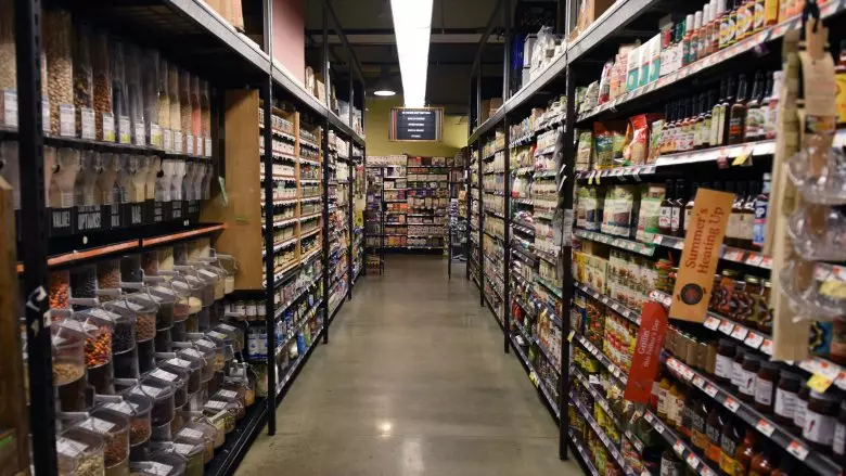 Empty Whole Foods Aisle