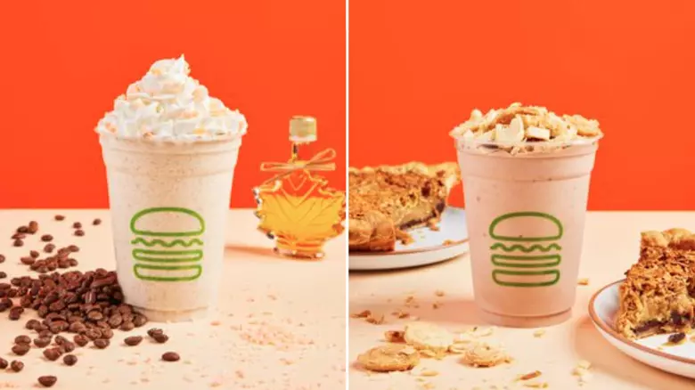 Shake Shack's Chocolate Pie Shake และ Wake & Shake