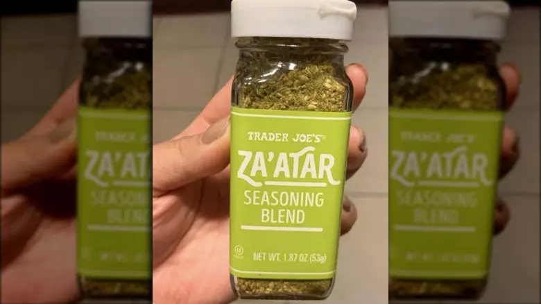 La za'atar miksaĵo de Trader Joe