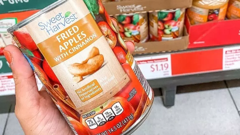 Sweet Harvest Fried Apples los ntawm Aldi