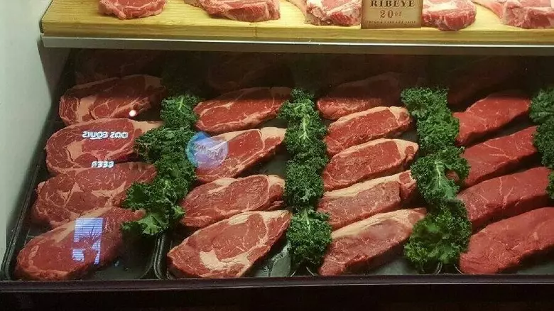 Fata o Texas Roadhouse steak