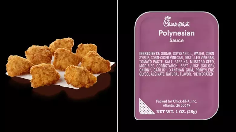 Chick-fil-A Nuggets polinéz szósszal