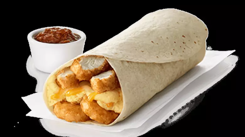 Chick-fil-A Hash Brown Scramble Burrito