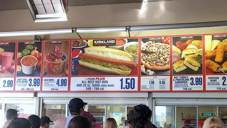 Costco food court