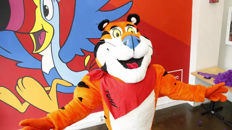 Tony the Tiger mascot