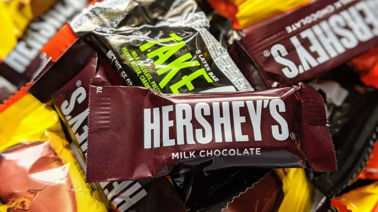 Hershey مٺائي بار ملايو