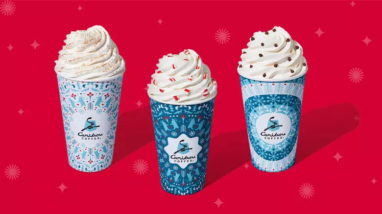 Caribou Coffee saveurs des fêtes