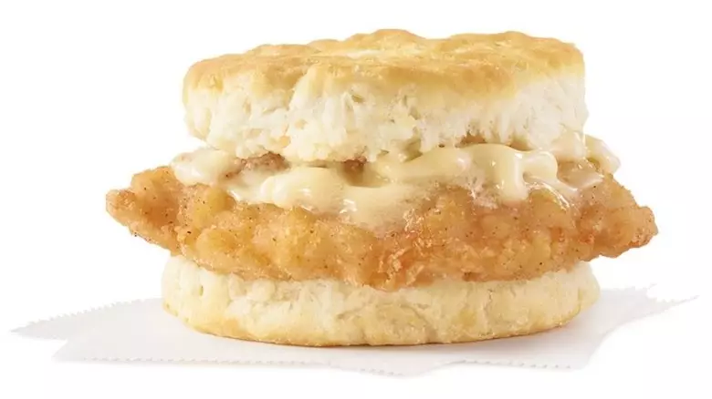 I-Wendy's Honey Butter Chicken Biscuit