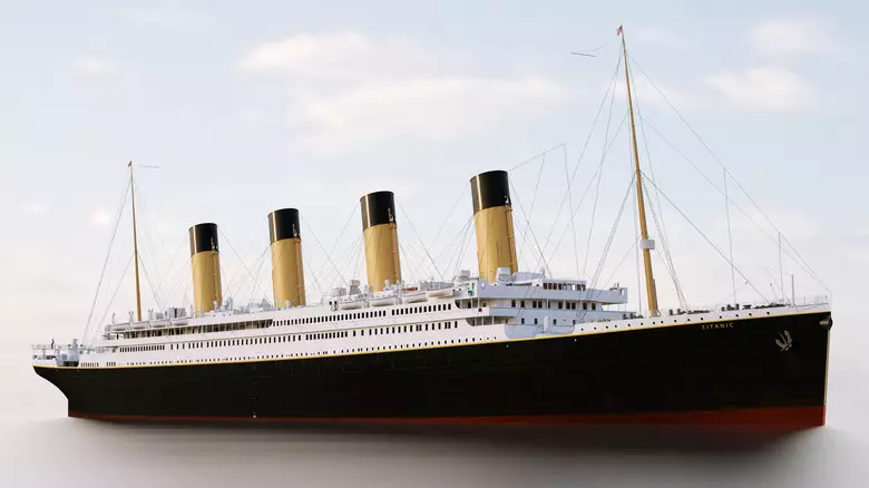 Satu rendering Titanic
