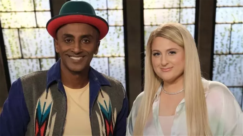 Marcus Samuelsson og Meghan Trainor