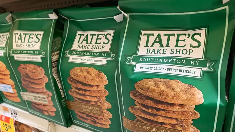 fila de galletas de Tate