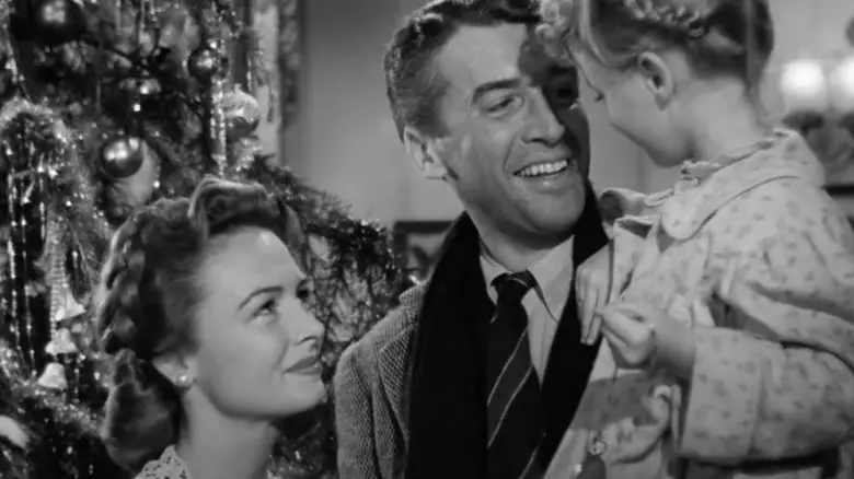 Jimmy Stewart als George Bailey It's a Wonderful Life