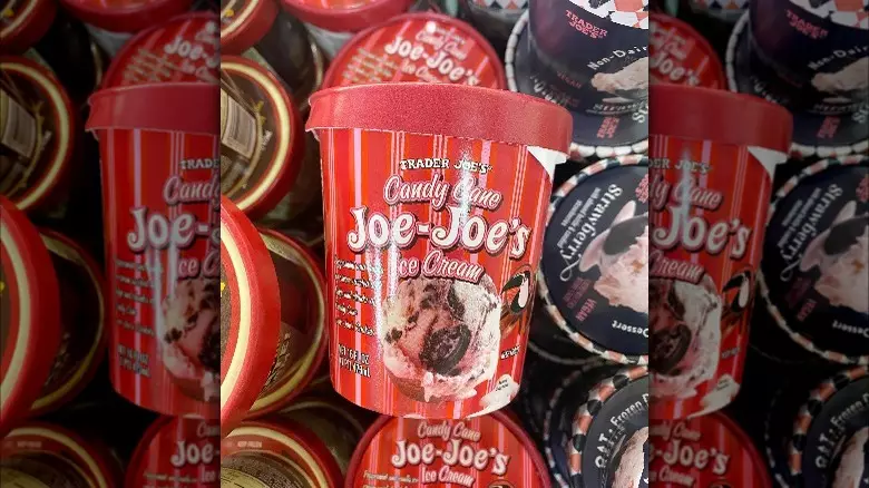 Onye na-ere ahịa Joe candy cane ice cream