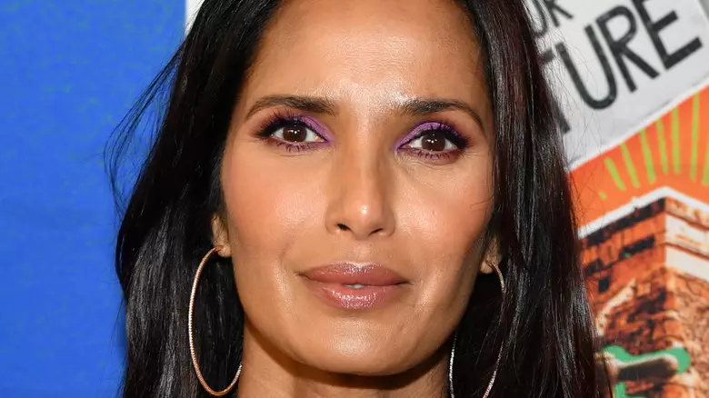 anting hoop padma lakshmi