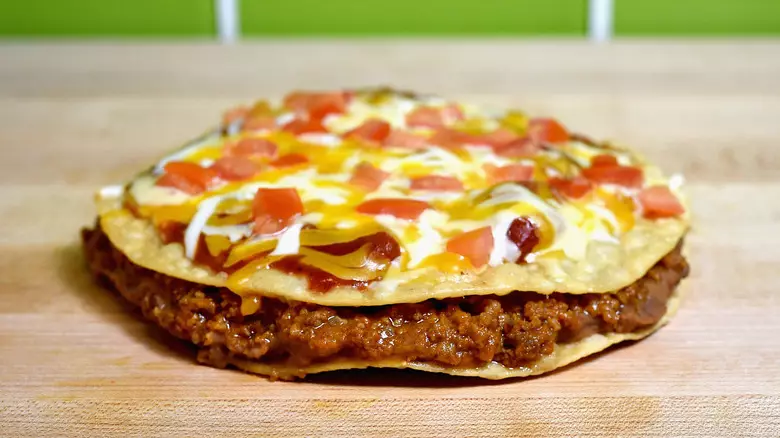 Taco Bell pizza Mexican