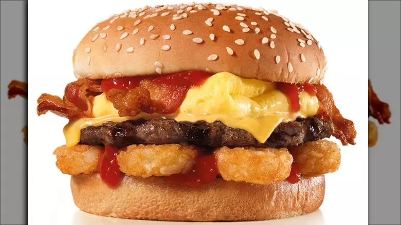 Picha ya Carl's Jr. Breakfast Burger