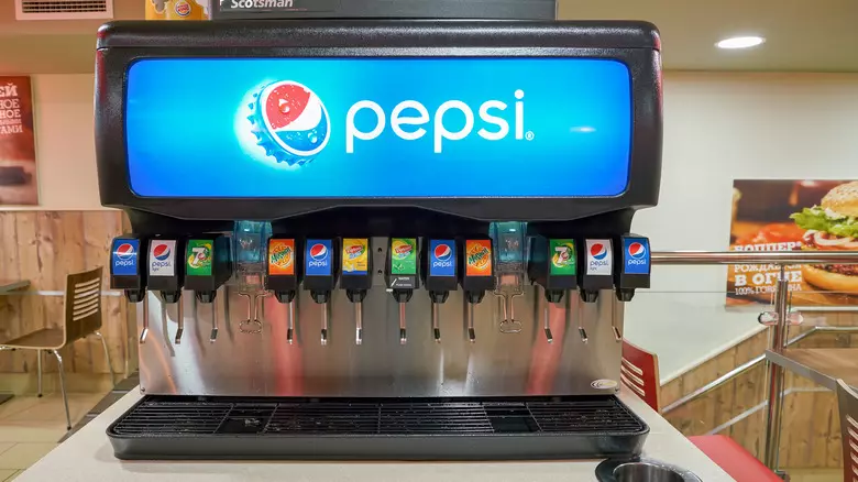 Burger King soda fountain