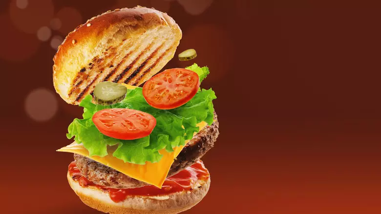 ส่วนผสมของเบอร์เกอร์คิง whopper