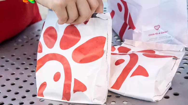 کیسه های Chick-fil-A